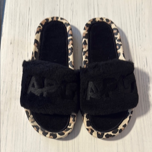 APL | Shoes | Leopard Print Kids Slippers | Poshmark